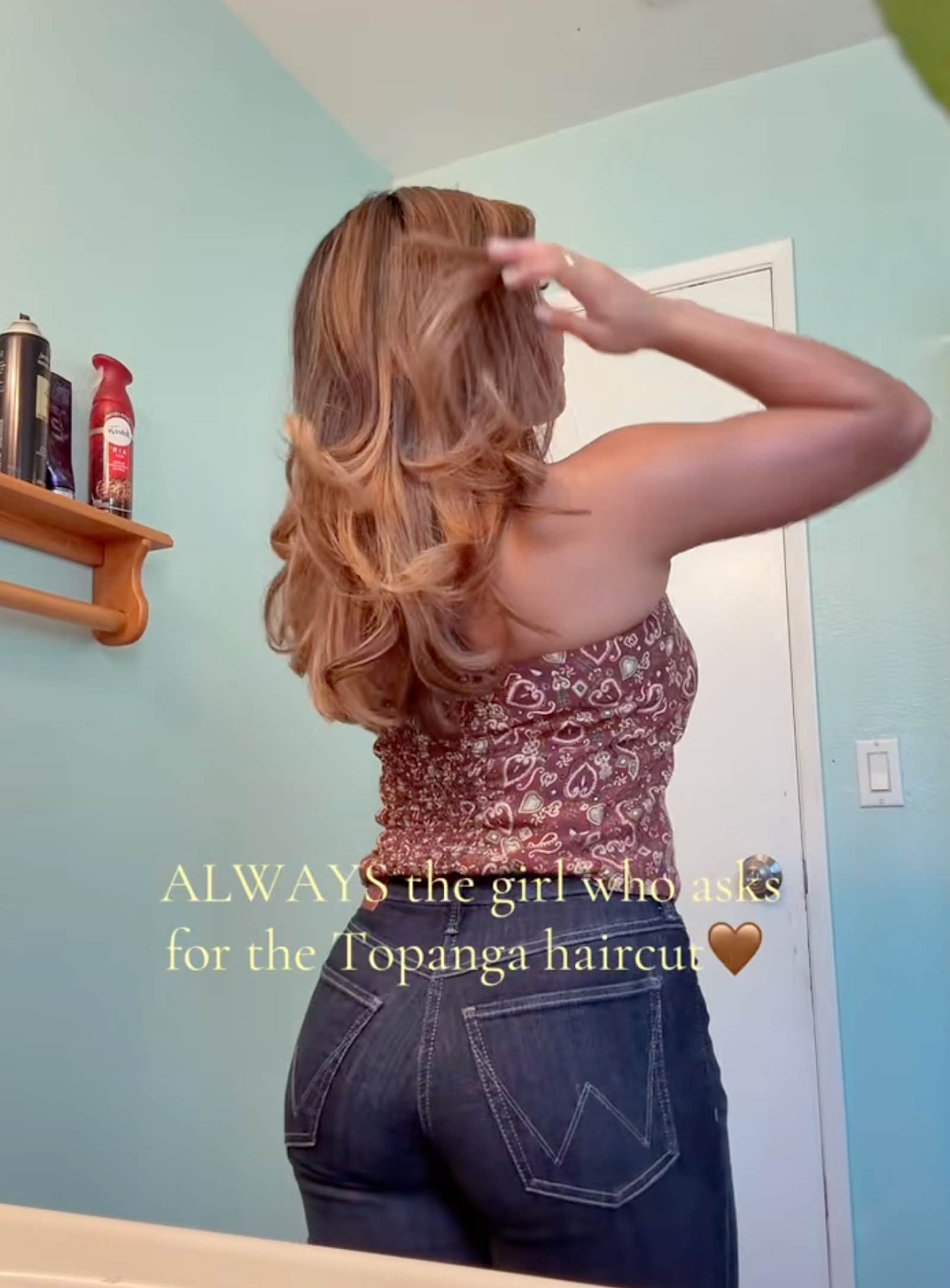 "Topanga hair" is TikTok's latest beauty fixation. Here's how to get it