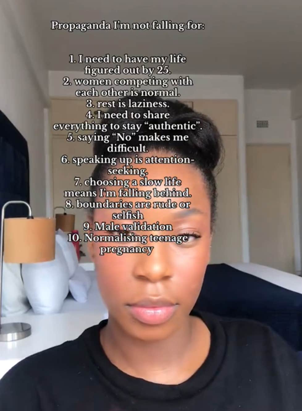 New meme has everyone sharing the "propaganda I'm not falling for"