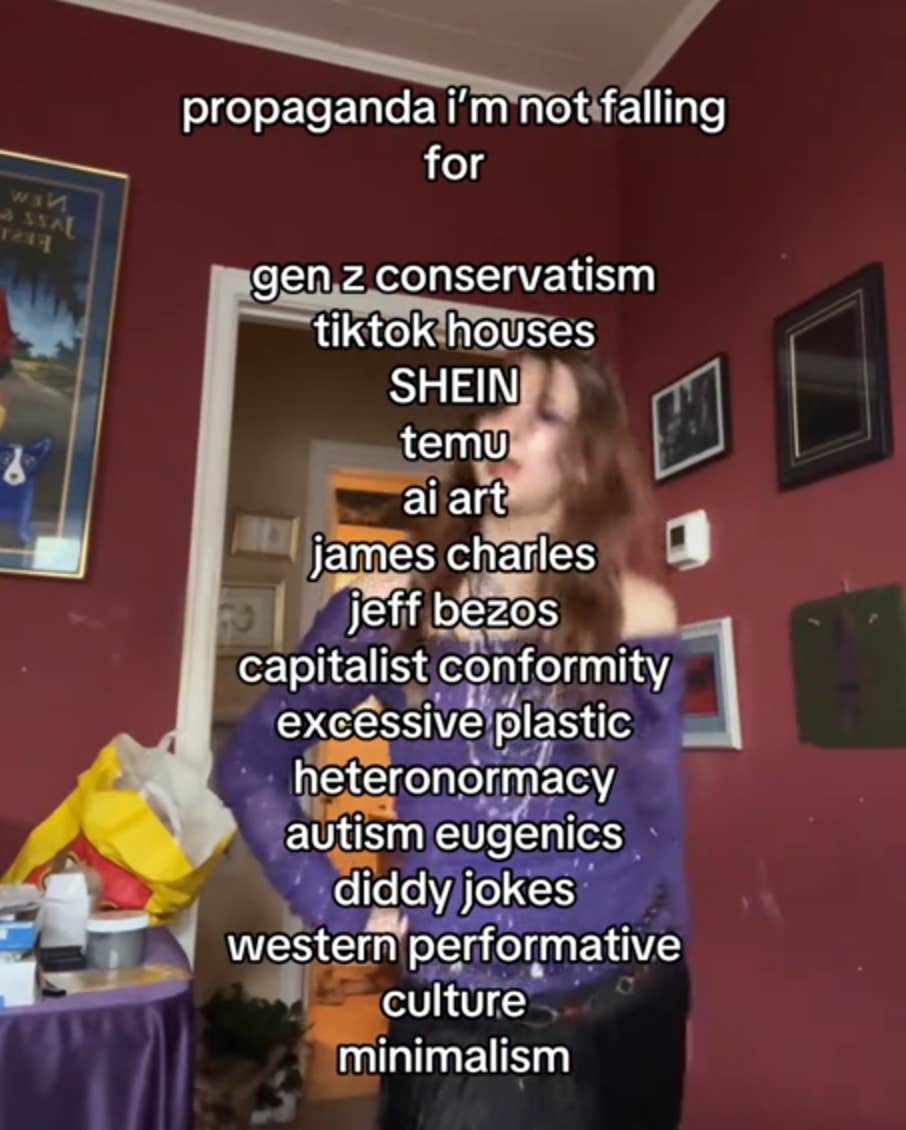 New meme has everyone sharing the "propaganda I'm not falling for"