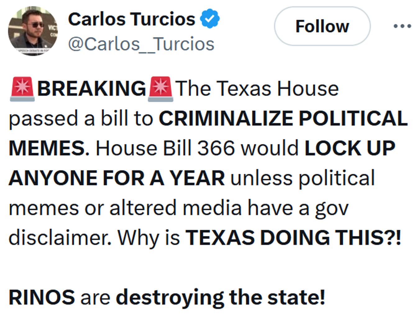 Is Texas outlawing political memes? Not exactly. Here's what’s really ...