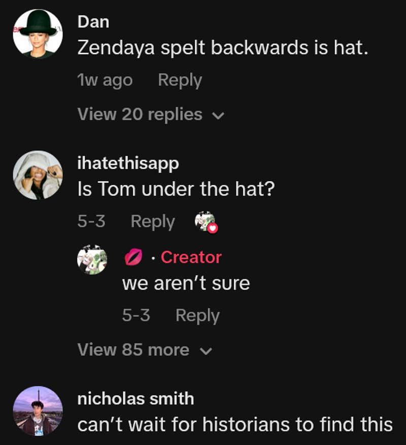 Zendaya Hat Theory: The TikTok trend satirizing conspiracy culture