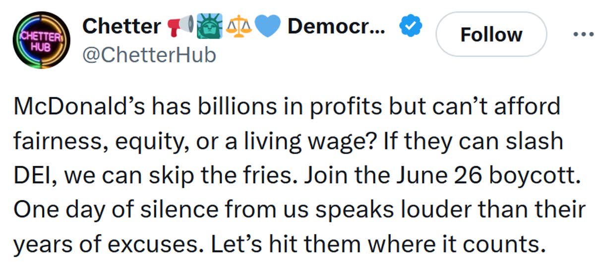 McDonald's is facing a new week-long boycott over low wages, high ...