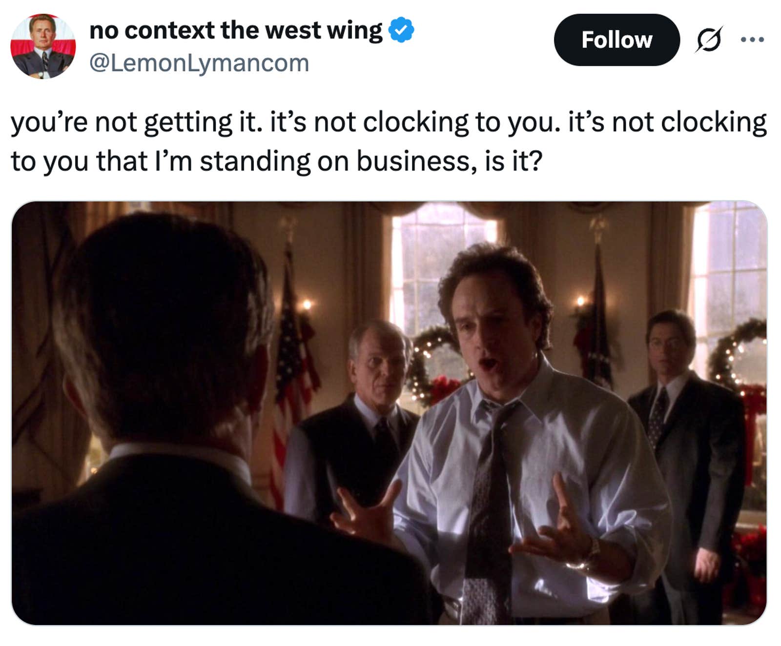 It's Not Clocking To You: The Best "Standing On Business" Memes
