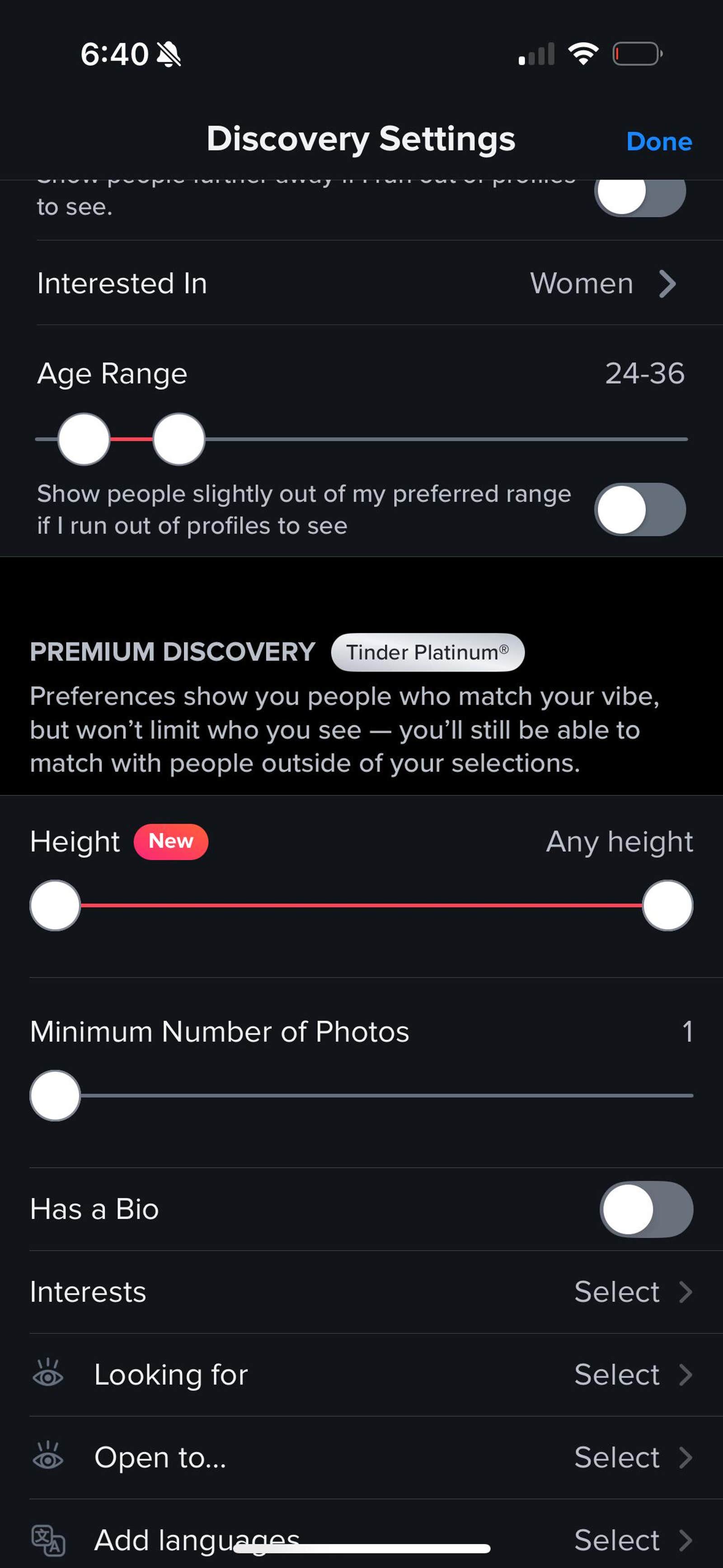 Tinder adds a height filter and the discourse instantly goes nuclear
