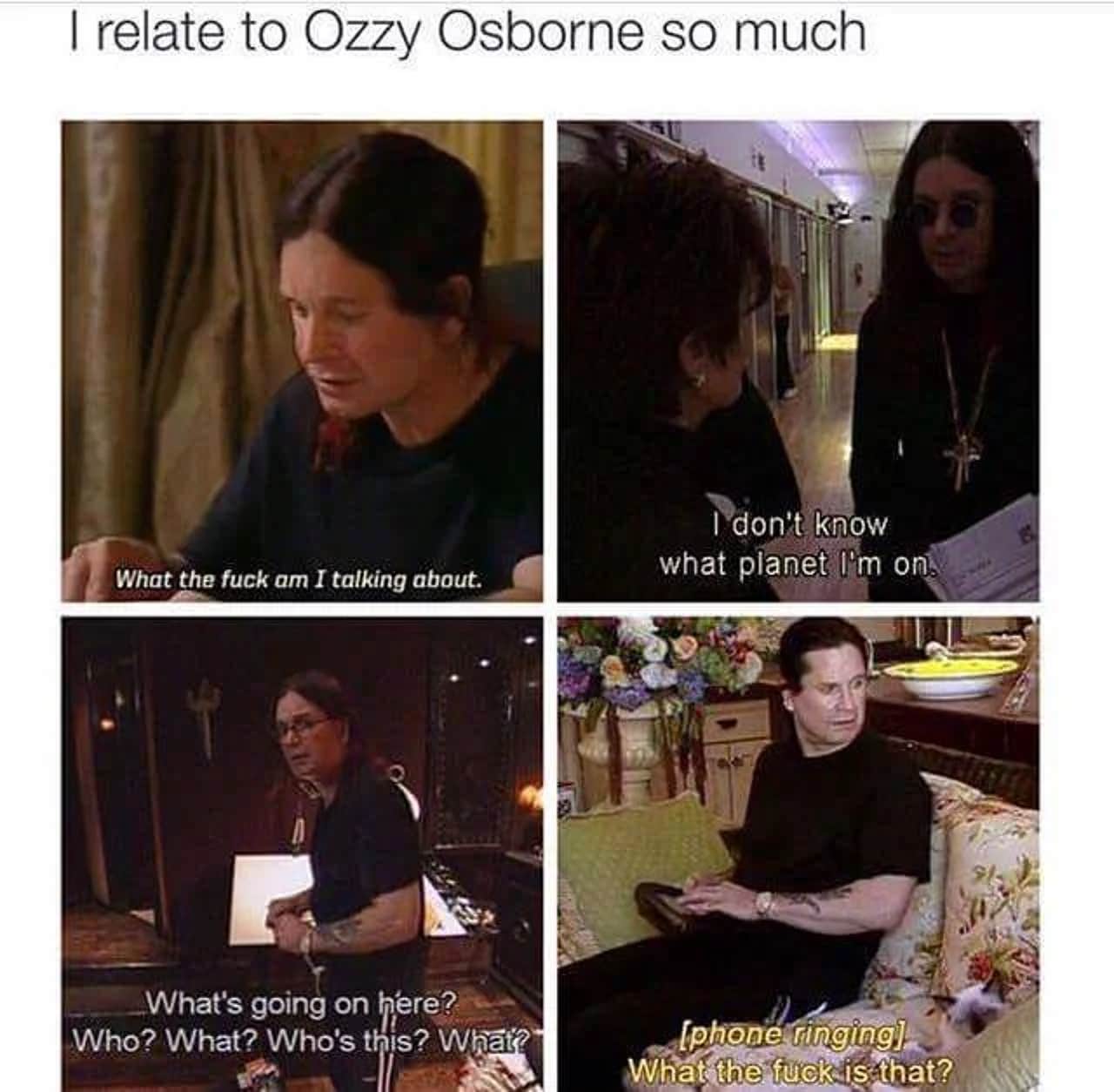 Ozzy Osbourne Memes And Iconic Moments To Remember Him By