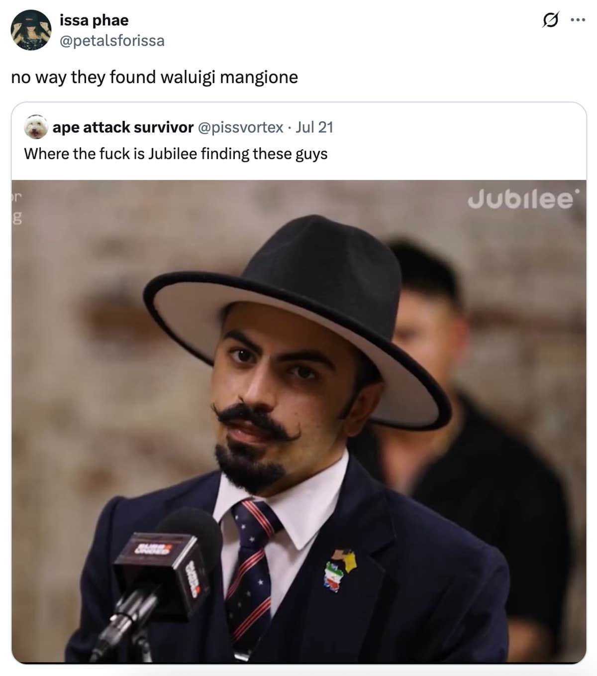 Conservative Jubilee Video Launched New Mustache Man Meme