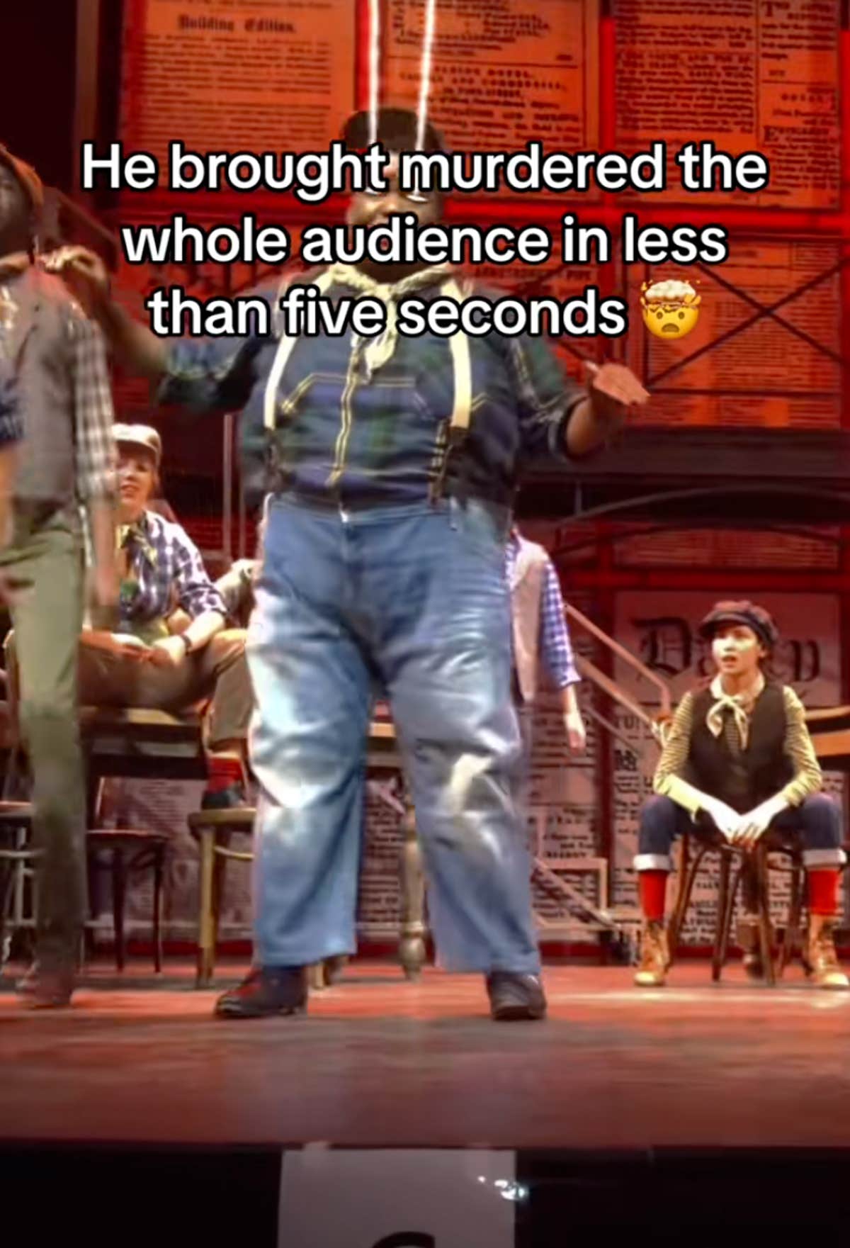 The "barbershop haircut that costs a quarter" meme from "Newsies" is ...