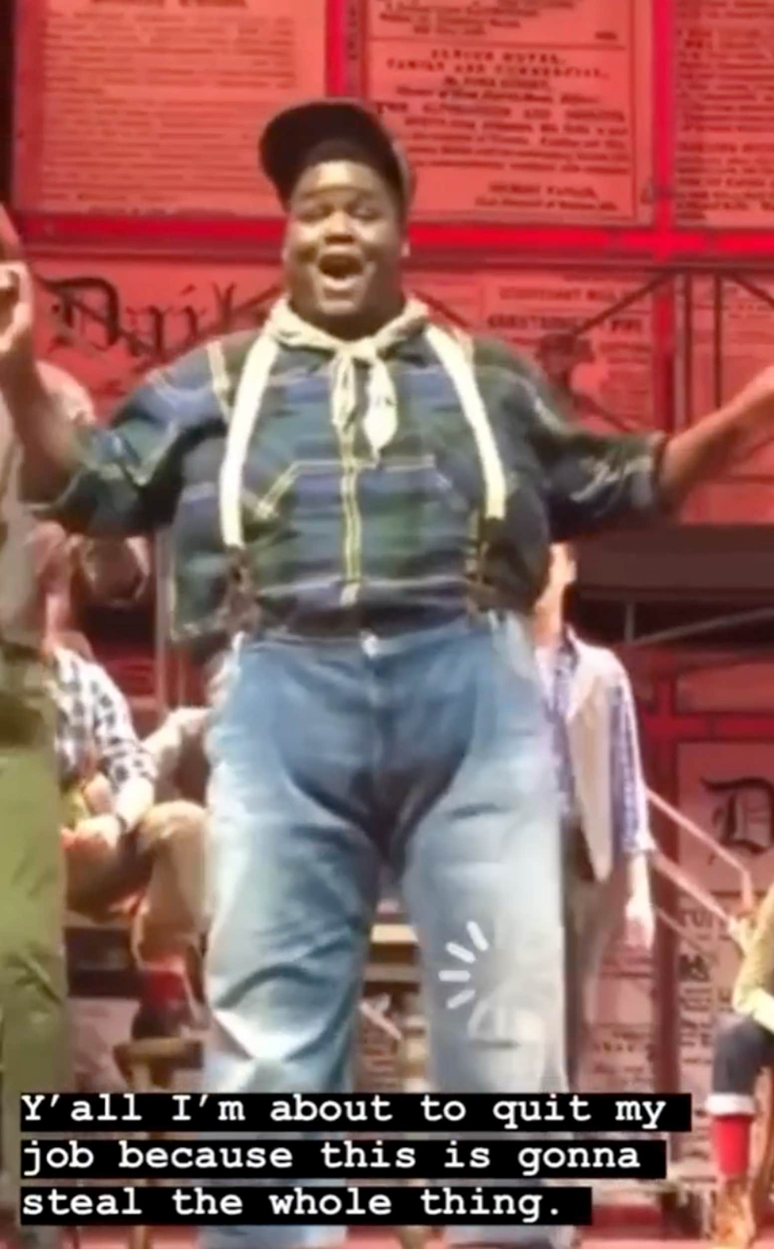 The "barbershop haircut that costs a quarter" meme from "Newsies" is ...