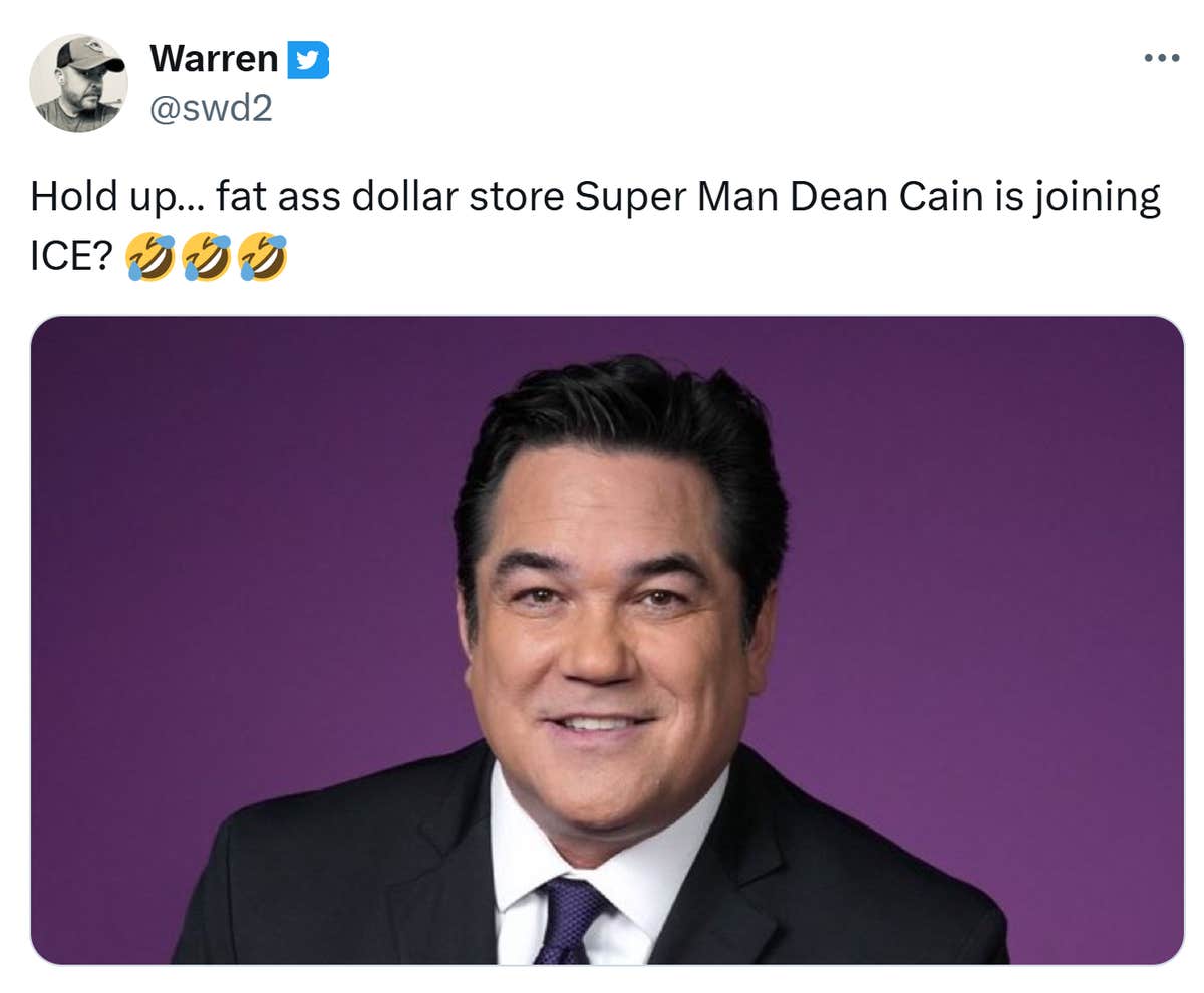 "The most un-Superman thing": Dean Cain takes his "anti-woke" views even further by announcing ...