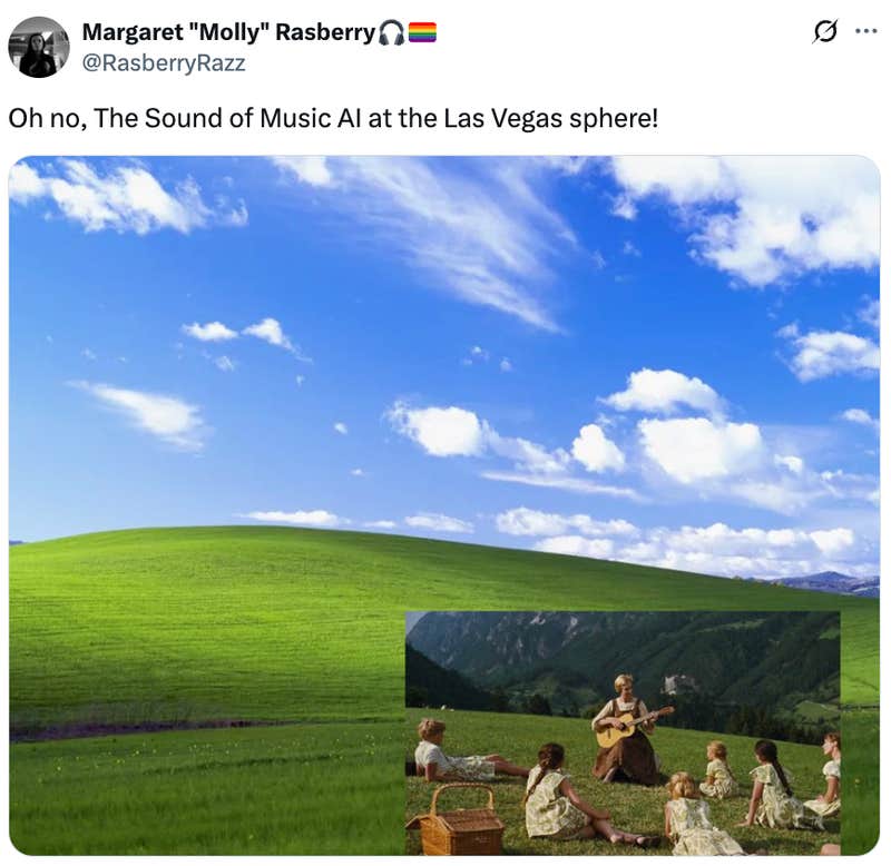 The funniest "Wizard of Oz at The Sphere" memes