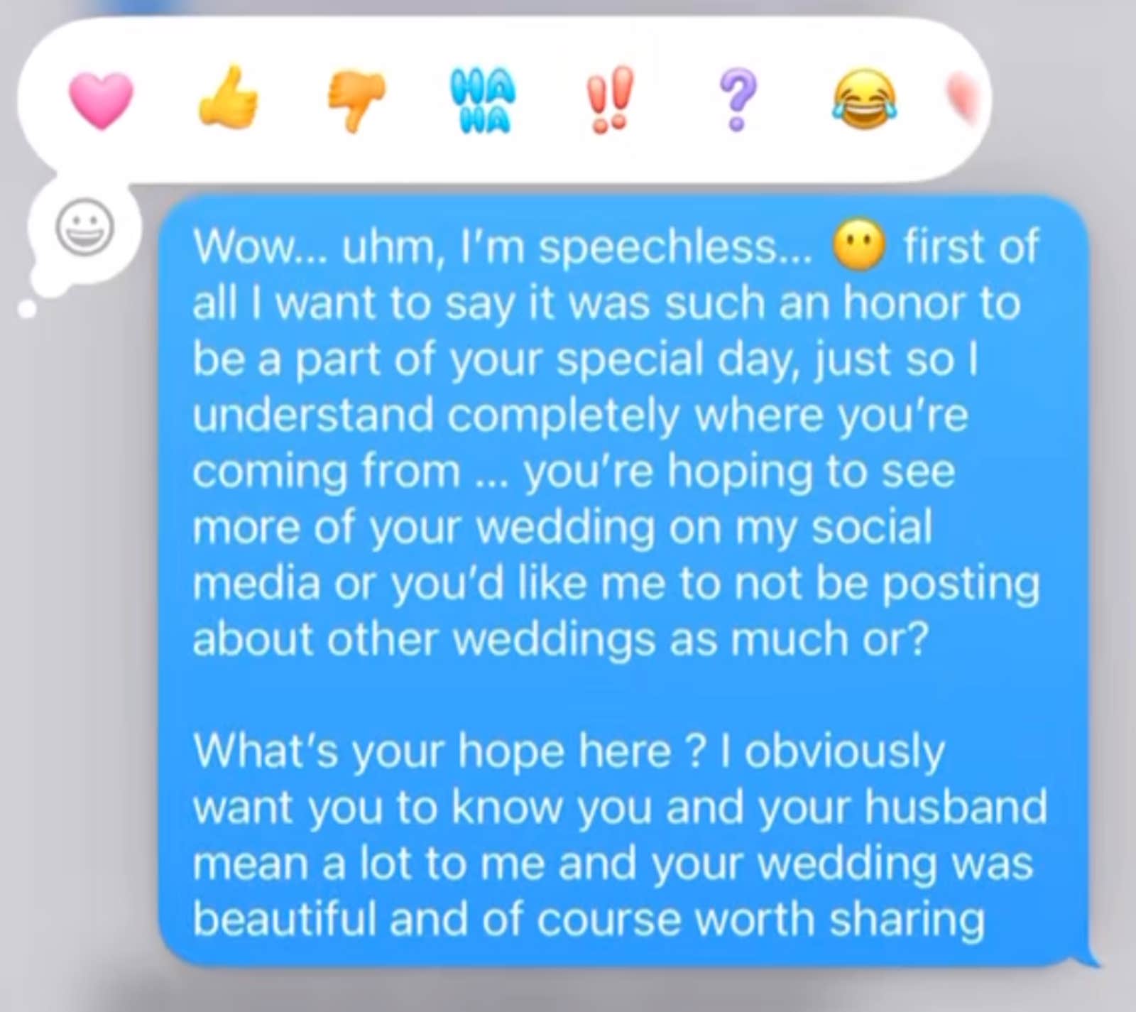 What Did a Jealous Bride Request of Her Wedding Photographer?