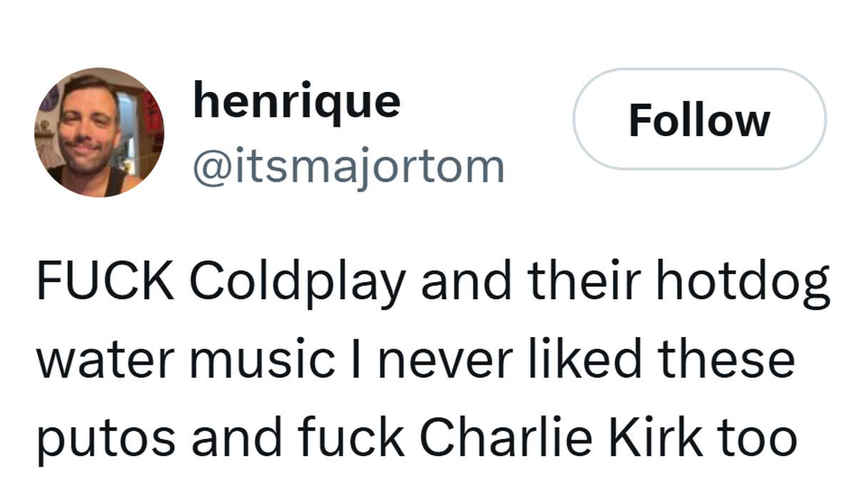 Coldplay Asks Crowd To Send Love To Charlie Kirk's Family