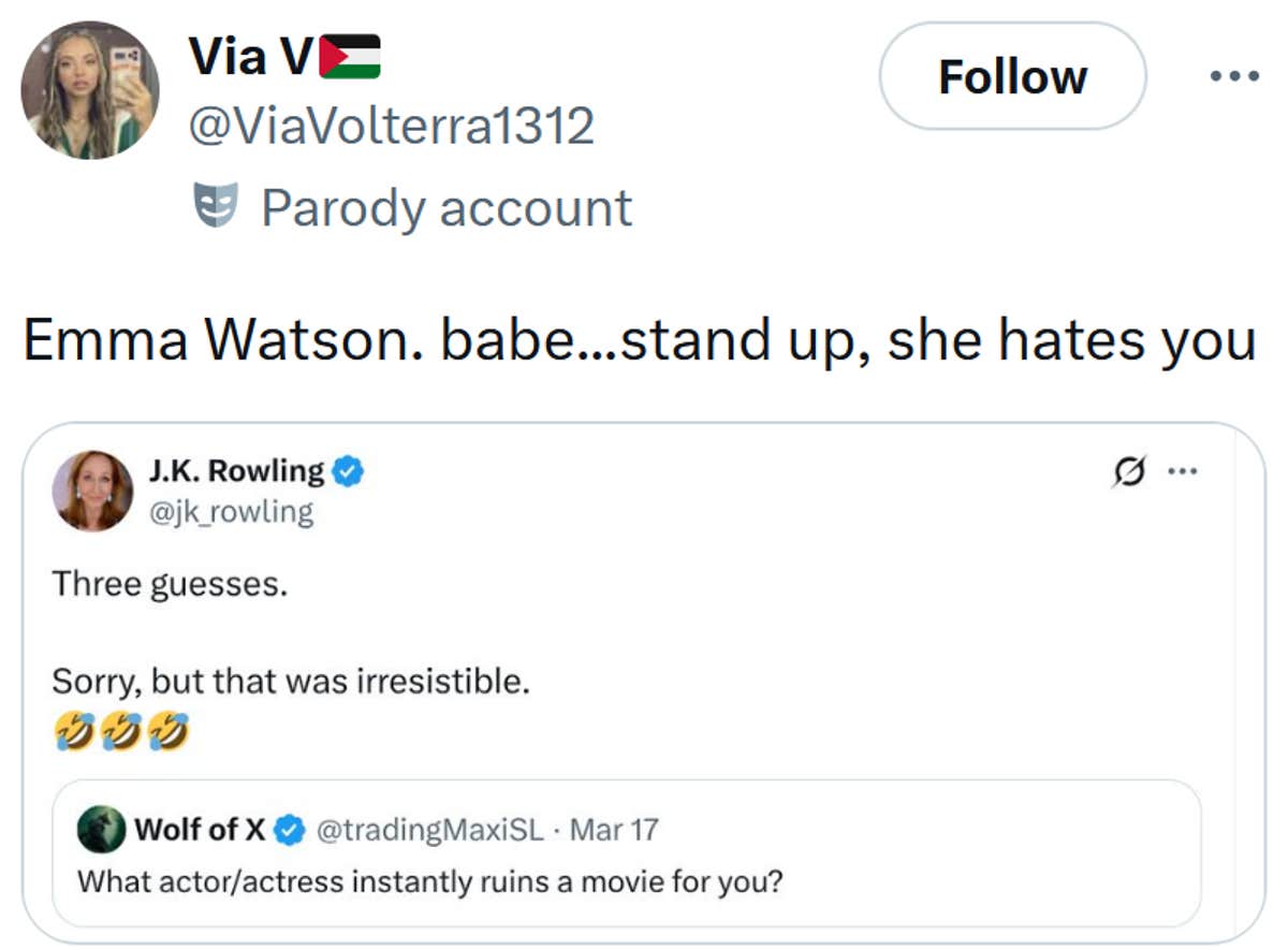 Emma Watson “treasures” J.K. Rowling despite anti-trans controversy