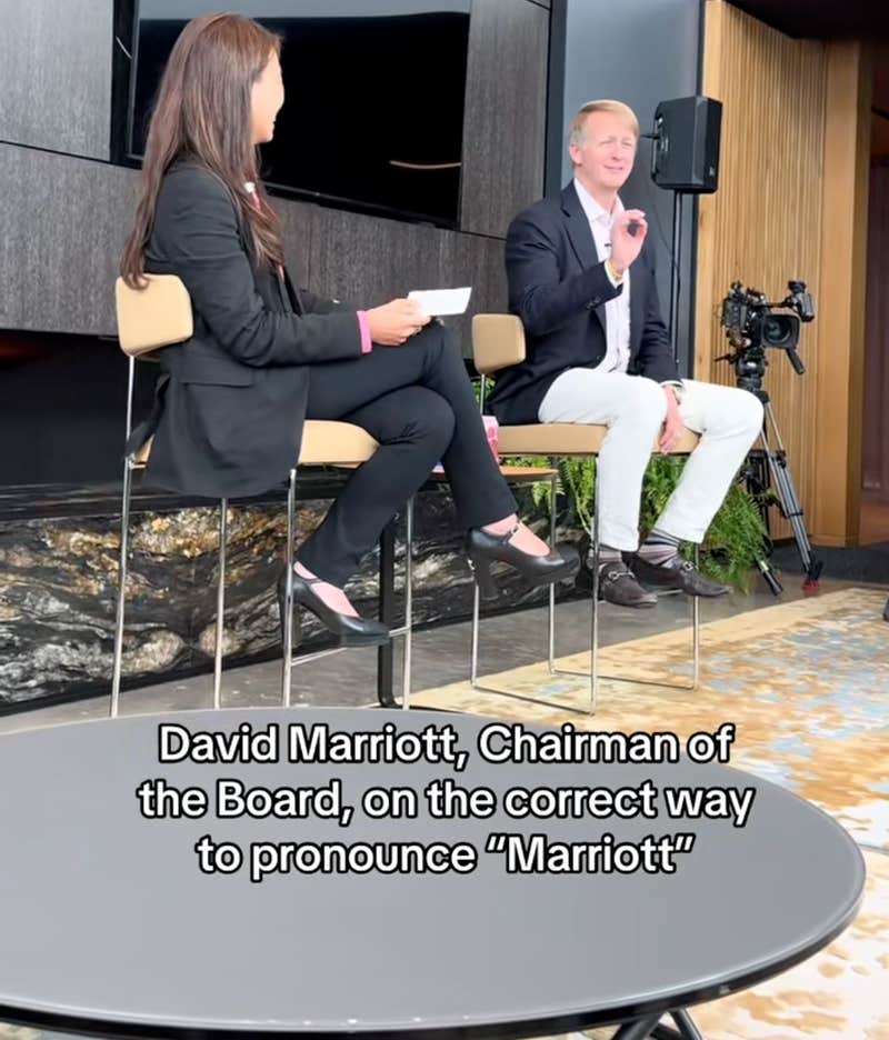 Marriott Chairman Clears up How to Pronounce the Hotel’s Name