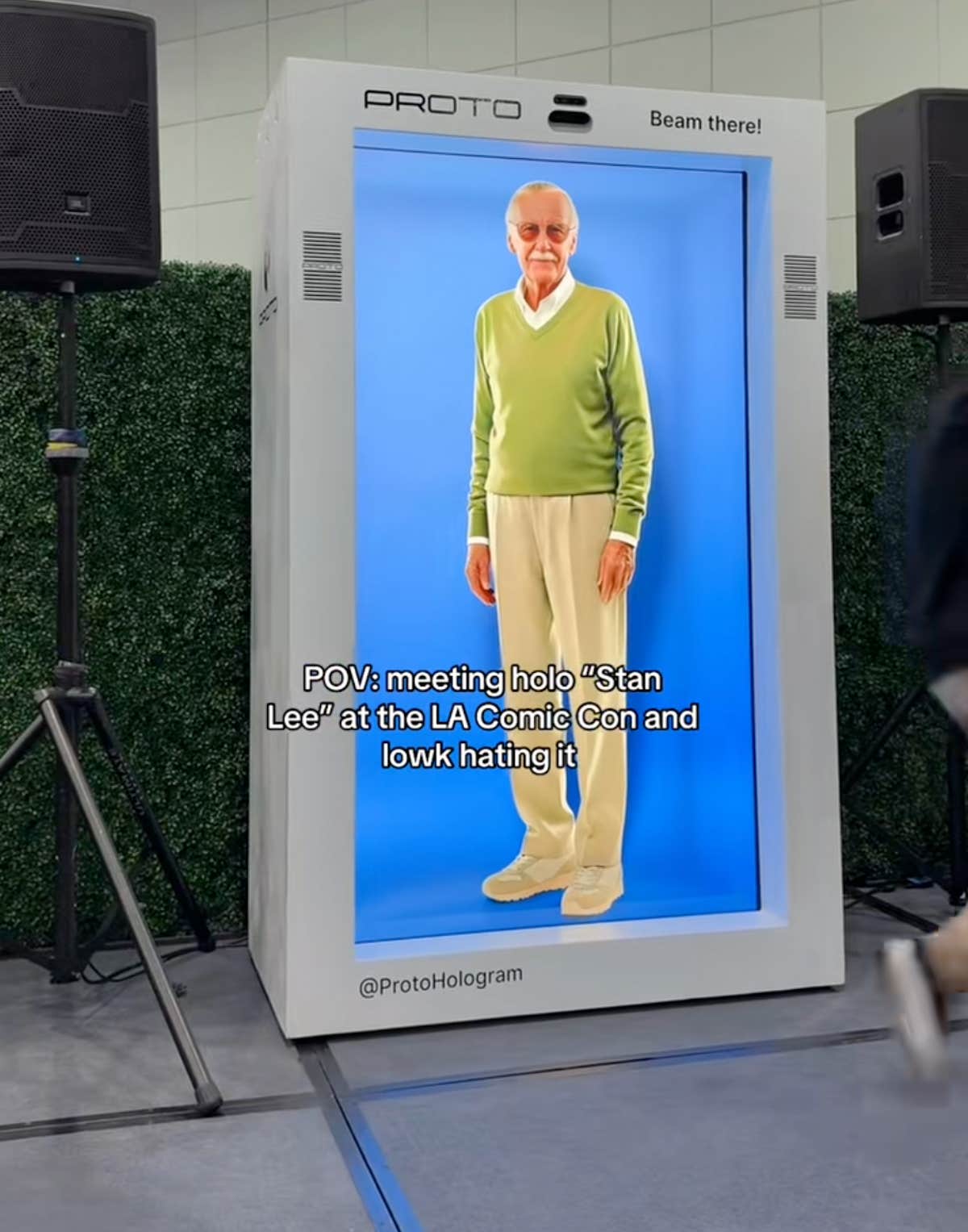 AI Stan Lee At LA Comic-Con Sparks Backlash