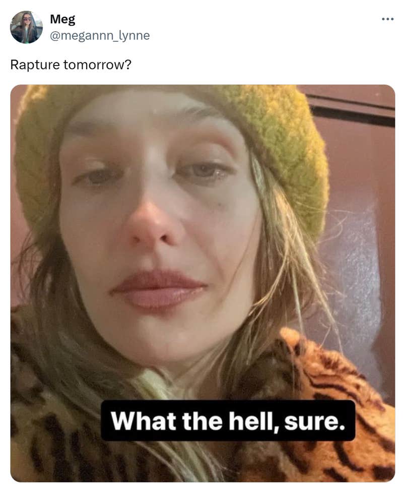 21 memes about the Rapture in case today is just another Tuesday