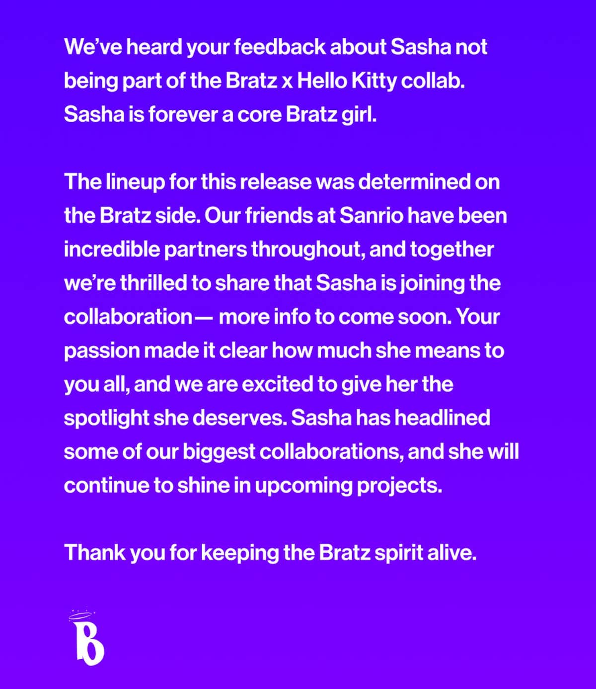 Bratz Apologizes For Excluding Black Character After Fan Backlash