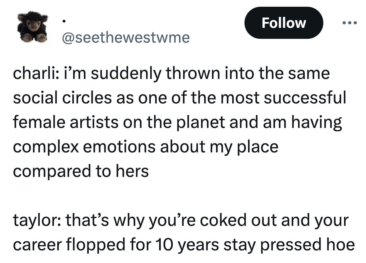 Charli XCX fans slam Taylor Swift as a "bully" over alleged diss track ...