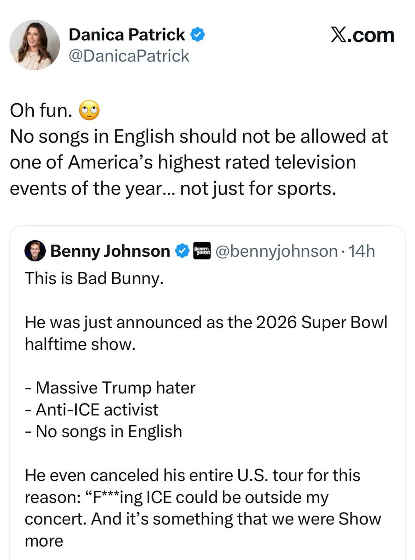 "The NFL Hates America": MAGA is crashing out over Bad Bunny headlining ...