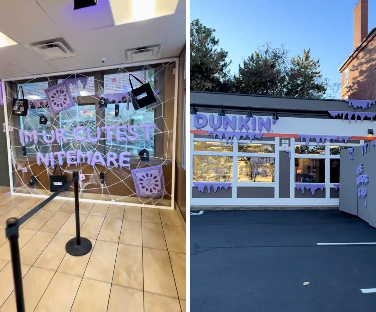 What Do Customers Think of Dunkin' Donuts' Salem Decorations?