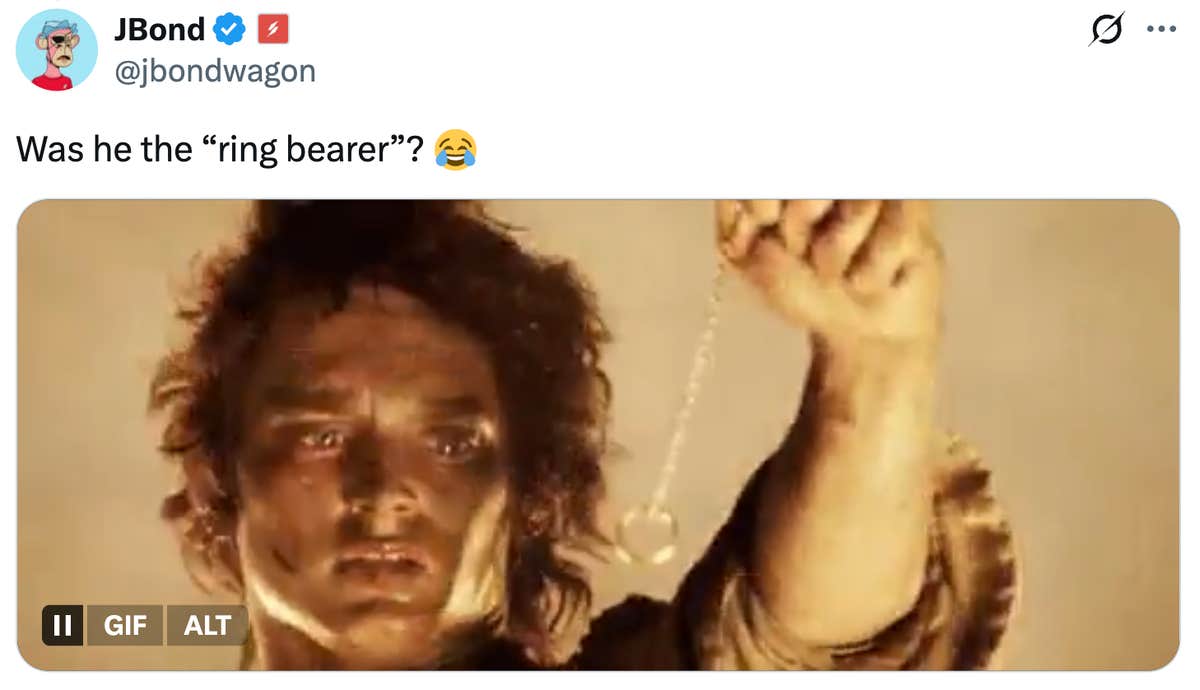 Elijah Wood crashes a hobbit-inspired wedding in The Shire