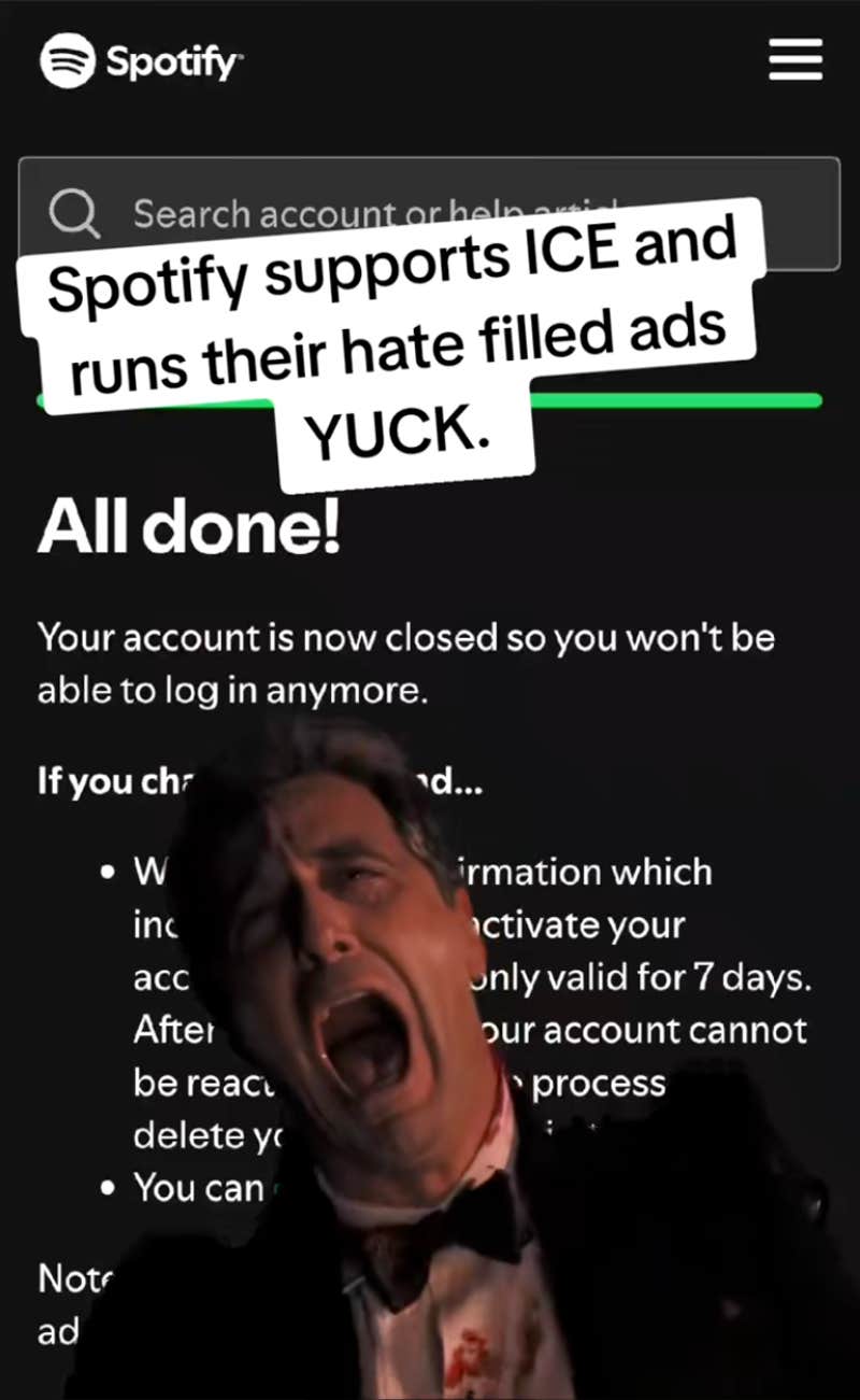 Is Spotify Running Recruitment Ads for ICE?