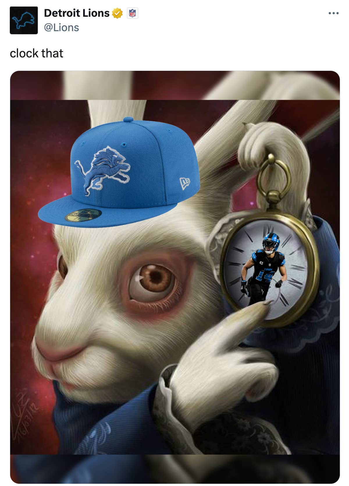 The “white rabbit pointing at a clock” meme explained: origins, meaning ...