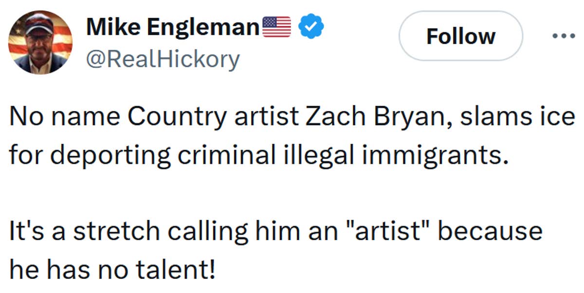 Zach Bryan’s new song "Bad News" angers MAGA over ICE lyrics