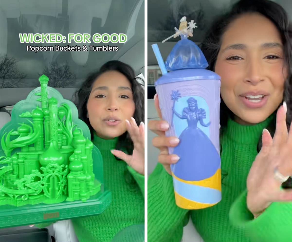 "Wicked For Good" popcorn buckets are selling out all over the world ...