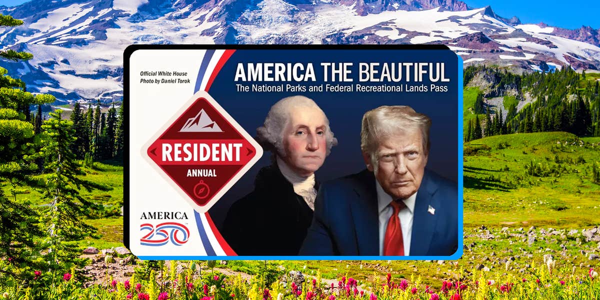 Solution for National Park passes with Trump's face goes viral