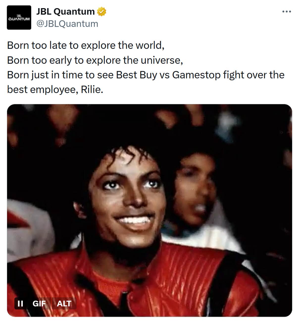 GameStop's ad features Best Buy Girl, to the internet's amusement