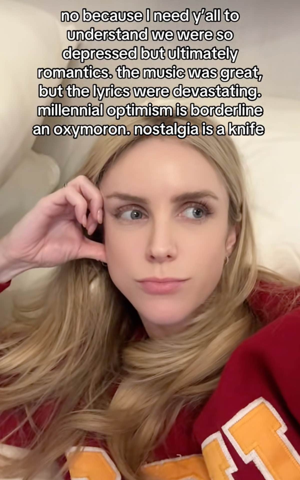 Millennials react to TikTok's bizarre "millennial optimism" trend