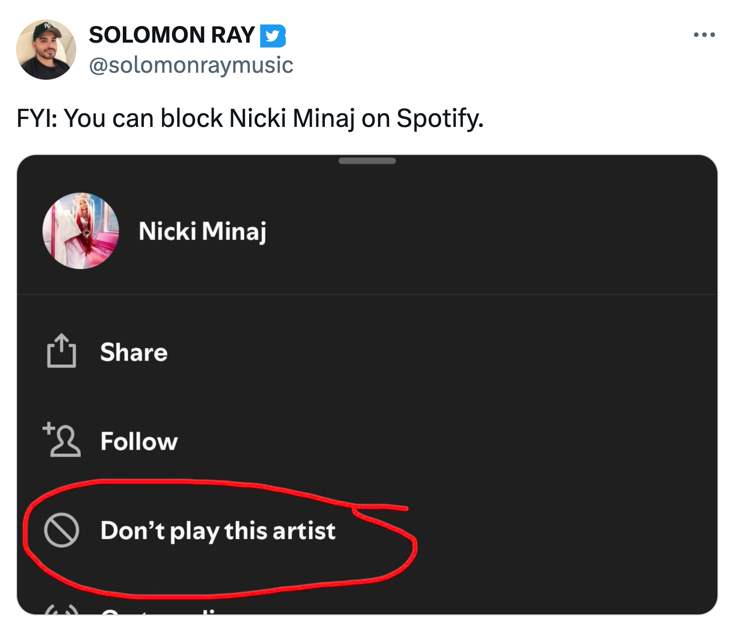 “Goodbye and good riddance” Nicki Minaj fans are blocking and ...