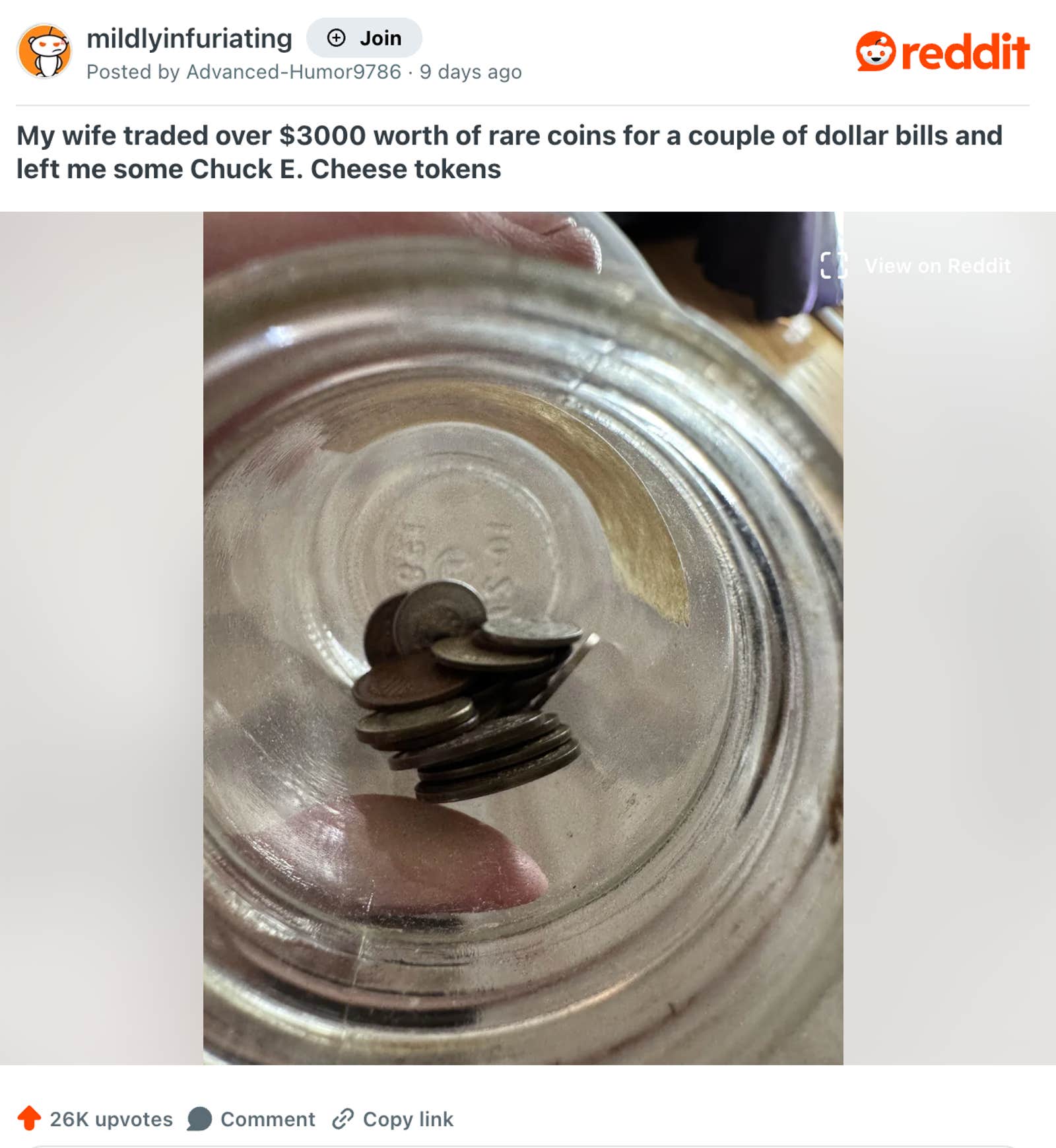 Man says wife accidentally traded $3,000 rare coin collection for a few ...