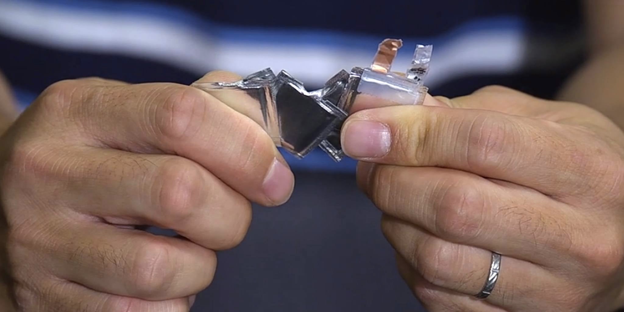 Stretchable batteries blend high-tech power with the art of origami