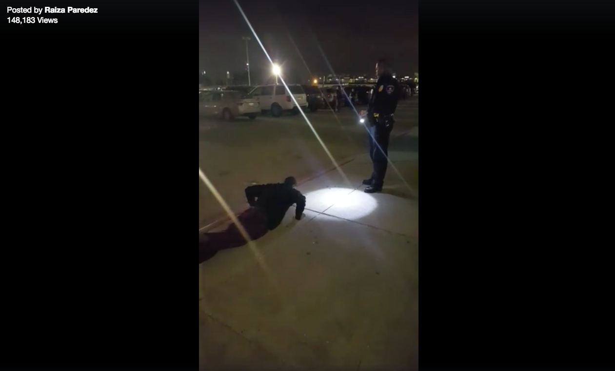 Texas Police Officer Makes Teen Do Push-ups Instead of Jail Time