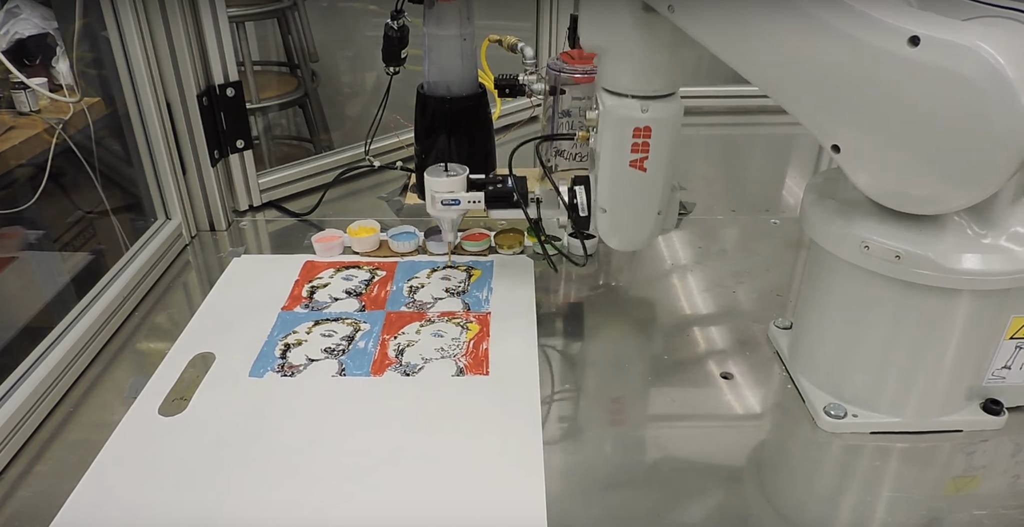 Check out the first robot art competition, where bots battle for shares ...