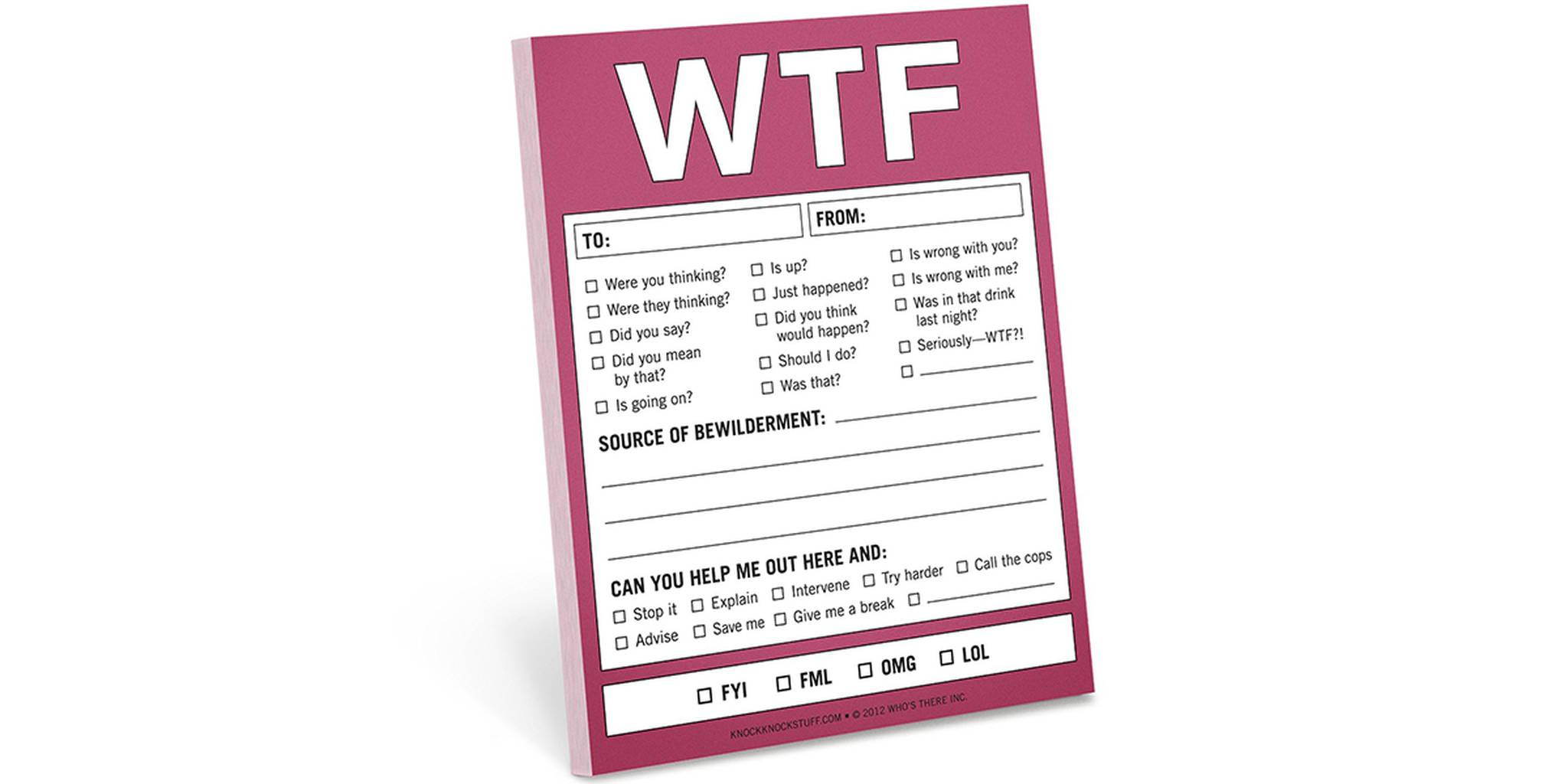 These WTF notes will help you effectively communicate with unruly ...