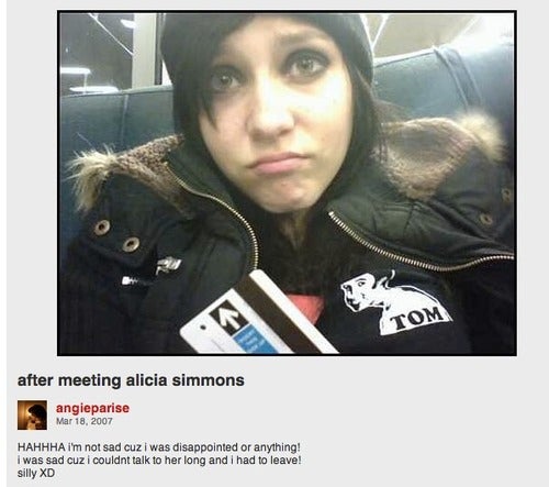 How Tumblr outed a married rock star's groupie fiancée