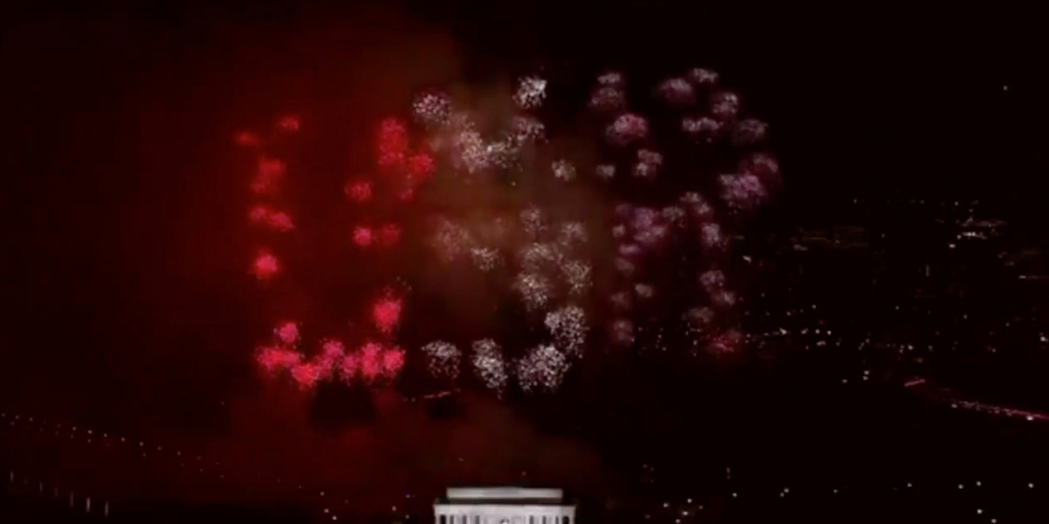 Donald Trump's Inauguration Fireworks Display Spell 'U-S-R'