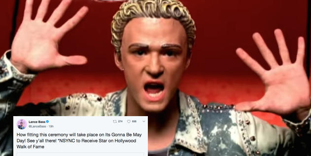 *NSYNC to Get Hollywood Walk of Fame Star on 'It's Gonna Be May' Day