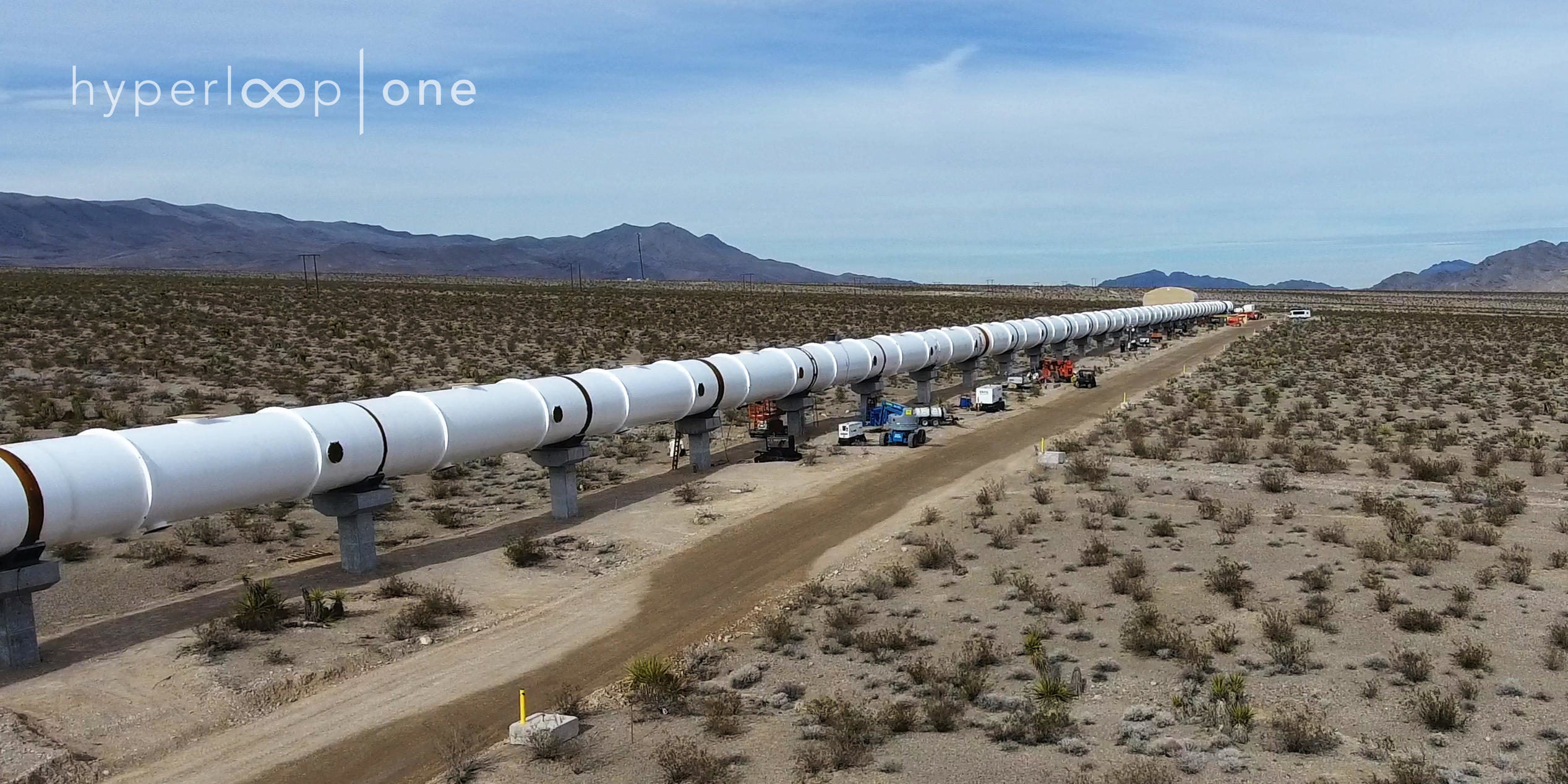PHOTOS: See Progress on Hyperloop One's Nevada Test Track