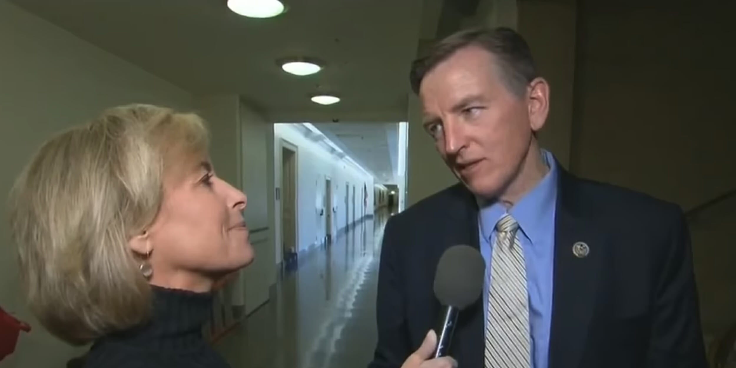 Rep. Paul Gosar Flees CNN Interview While Calling It 'Fake News'