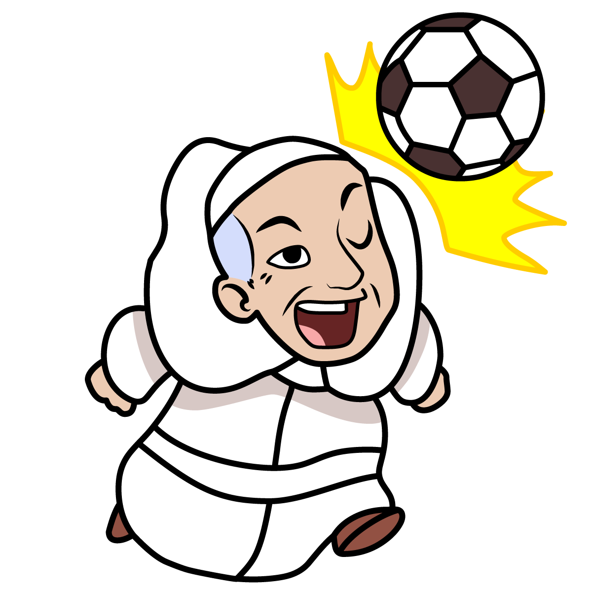 The push to humanize the pope via custom emoji