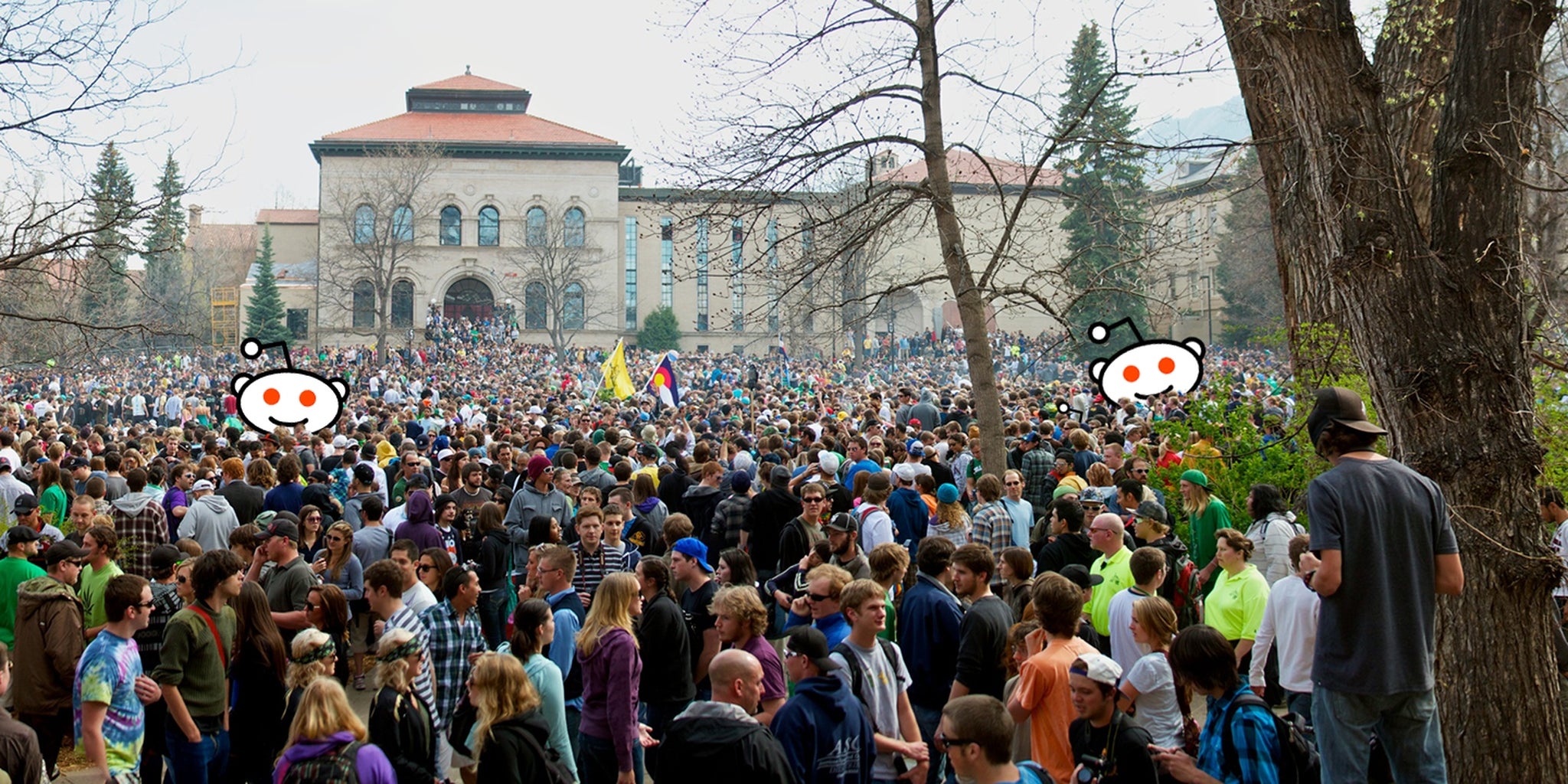 Here are all of the times when redditors were unwittingly in the same place