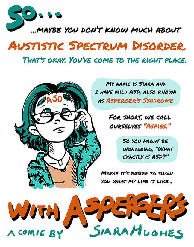 What it's like to be on the autism spectrum, in comics