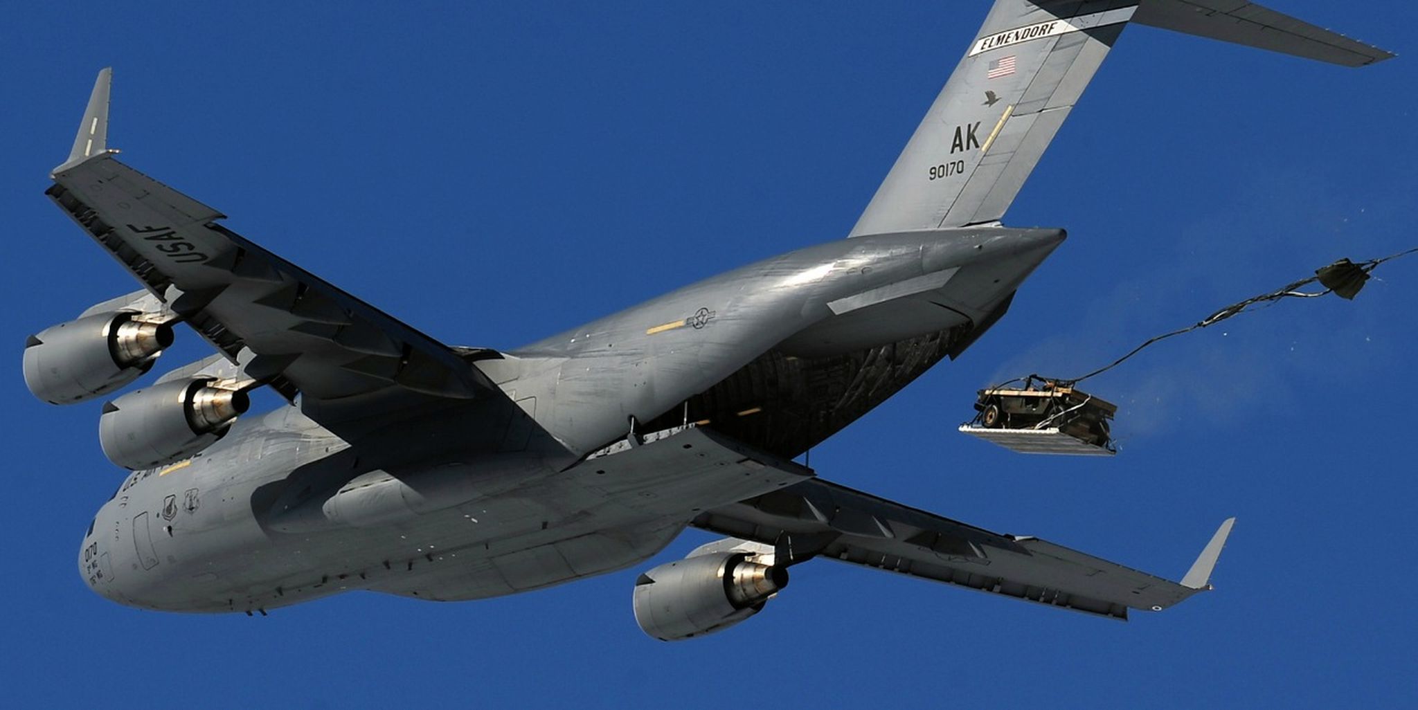 Watch 3 U.S. Army Humvees explode on impact in botched air drop