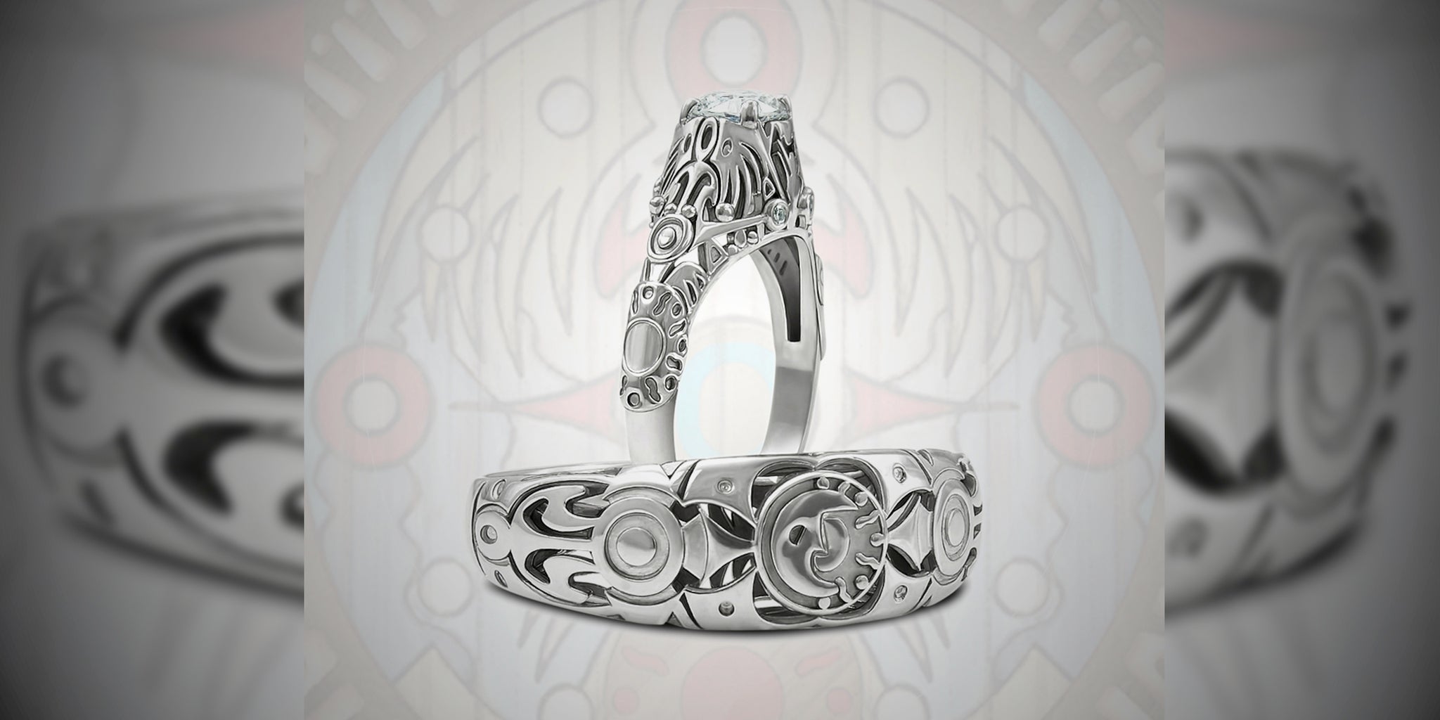 The 'Legend of Zelda: Majora's Mask' Inspired Wedding Rings Are a Must See