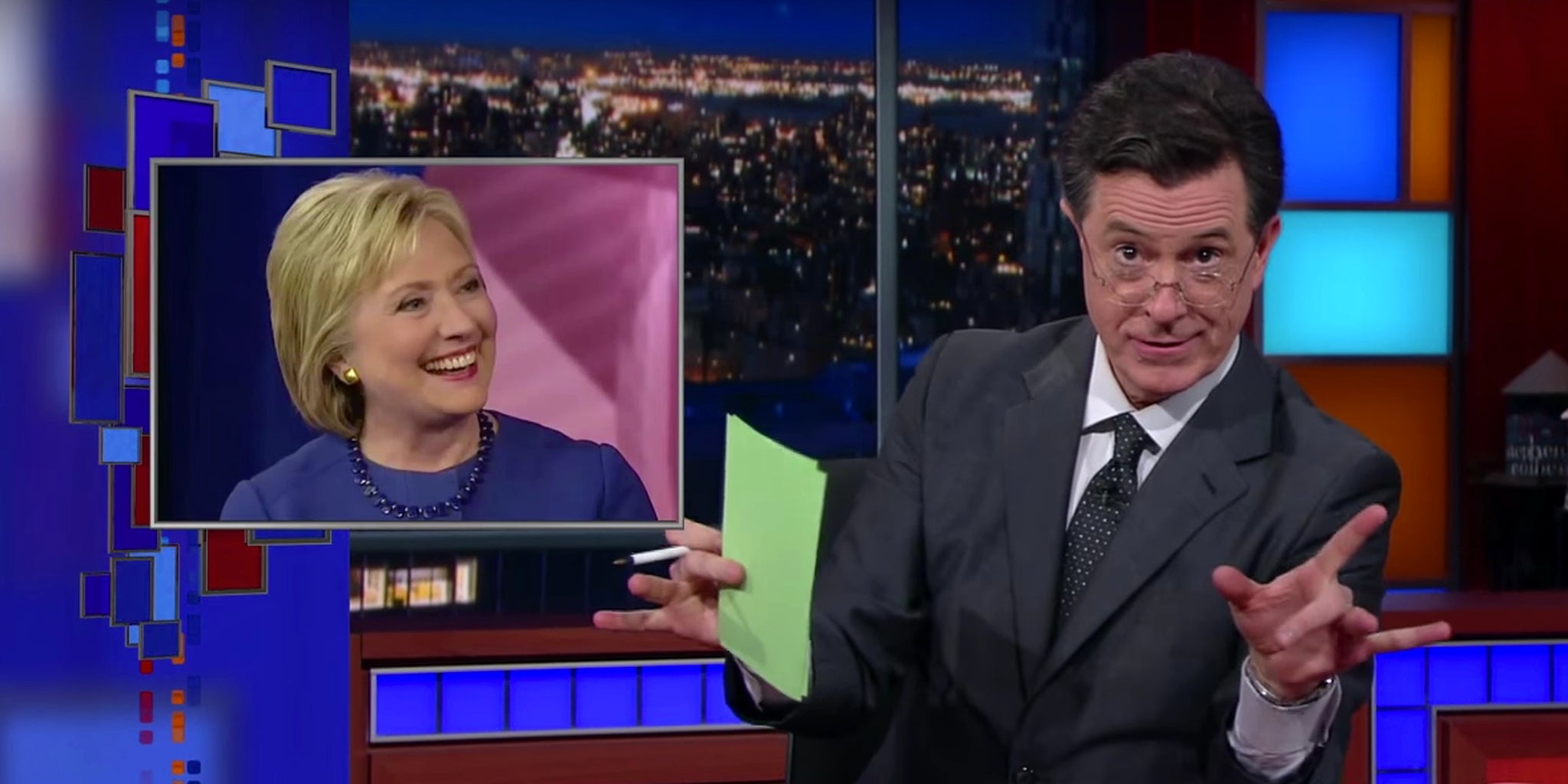 Stephen Colbert lists his demands for a Hillary Clinton presidency