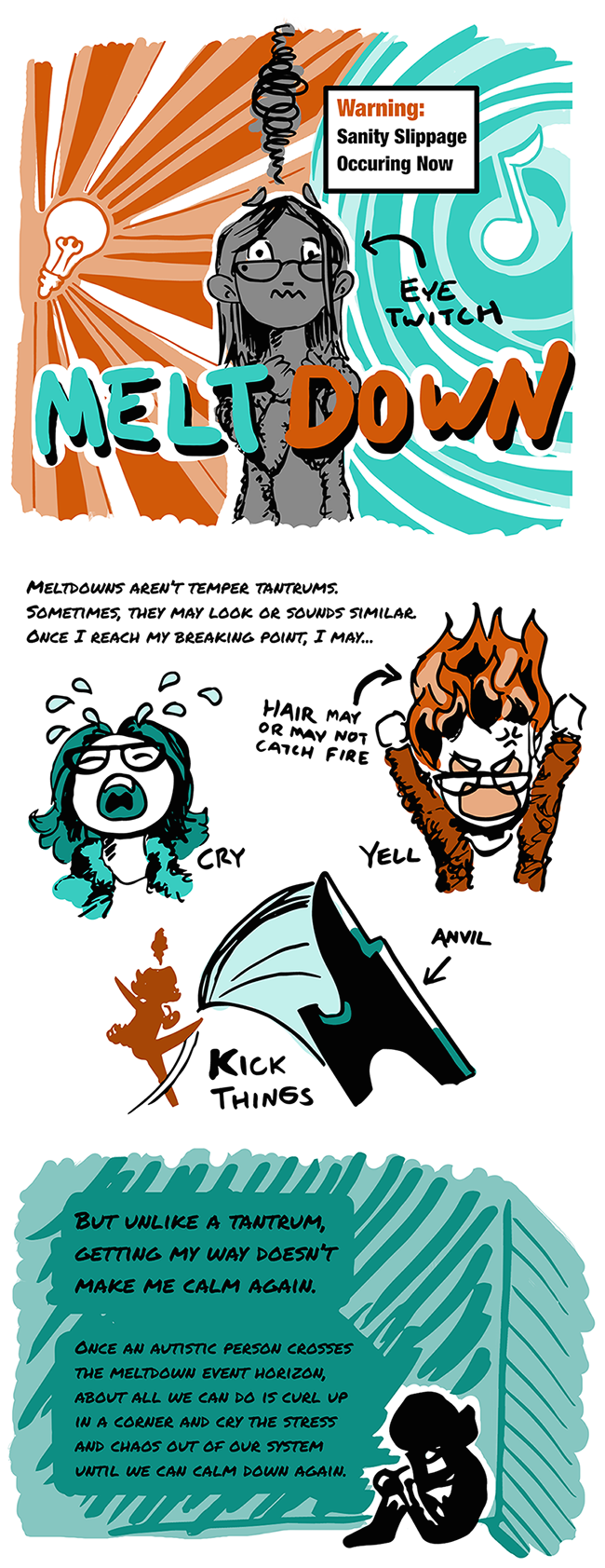 What it's like to be on the autism spectrum, in comics